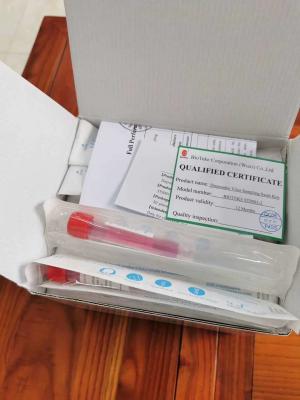 Cina Tubi dell'esemplare del sangue della prova di influenza del virus in vendita
