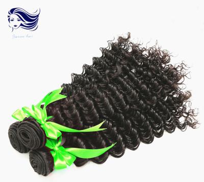 Cina Estensioni indiane vergini nere naturali dei capelli per il doppio Wefted dei capelli fini in vendita
