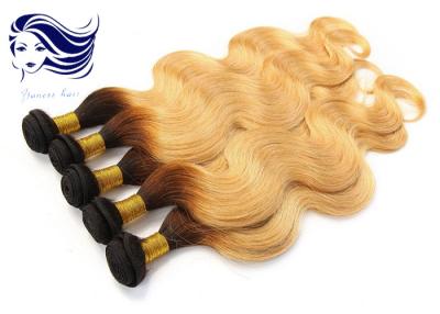 Cina Estensioni dei capelli di colore di Brown Ombre, capelli colorati Ombre dell'essere umano in vendita