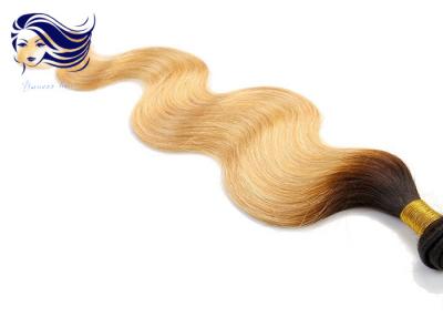 Cina Estensioni dei capelli di colore di Brown Ombre, capelli colorati Ombre dell'essere umano in vendita