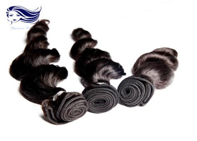 China Trama dobro das extensões do cabelo/forte natural brasileira humana de derramamento livre à venda