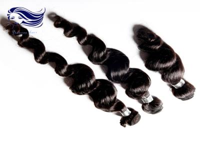 China Trama dobro das extensões do cabelo/forte natural brasileira humana de derramamento livre à venda