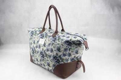 China Canvas & Leer van de de Reiszak van het Damescanvas Rekupereerbare Beschikbare OEM/ODM Te koop