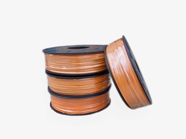 Quality 500M Orange Copper Coil Dia 0.45mm Connection Wire Electronic Ignition System Firework for sale