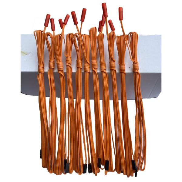 Quality DuPont Terminal Orange Electronic Firework Igniter Wireless Remote Control 3m for sale