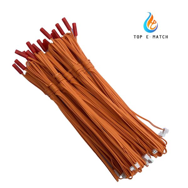 Quality 3m T-Cap Replaceable Cap Electric Igniter Plastics / Copper String Easter Diwali for sale
