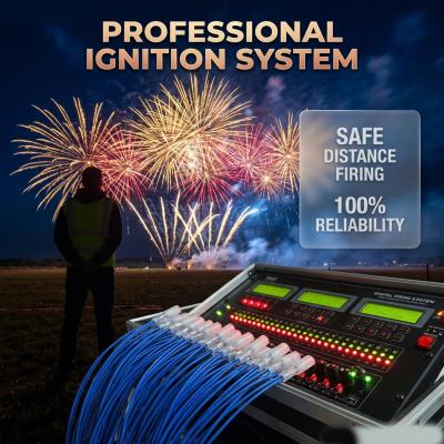 China Professional TOP FTB-T 3m Remote Control CE Certified Cold Spark Firework Machine Flight Case for Wedding Chinese Firecrackers for sale