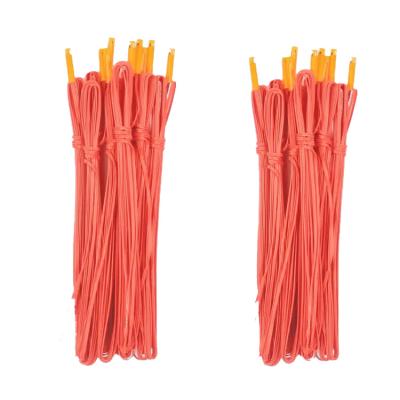 China CE Certified 2m Red Yellow Dual Cap Igniter Pyrotechnics High Reliability Remote Control Electric Match for Celebrations Events for sale