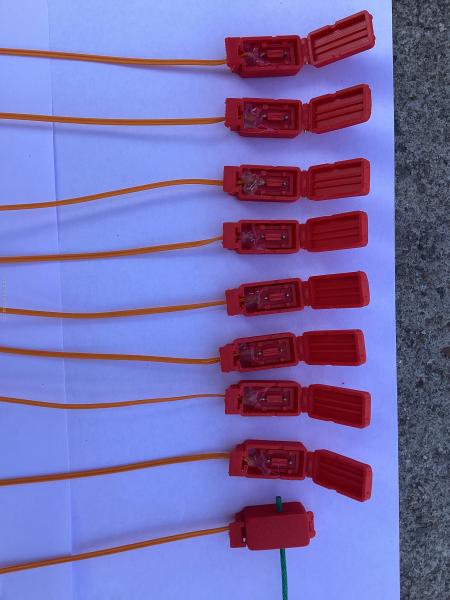 Quality Electric Match Clip On Igniters Safe Ignition For Fireworks Outdoors CE Certification for sale