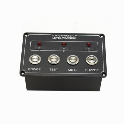 China DC12V 24V Marine Boat Aluminum High Water Level Warning Switch Panel for sale