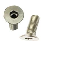 China DIN912 Stainless Steel Hex Socket Flat Head Screw Coarse Thread M6 M8 M10 for sale
