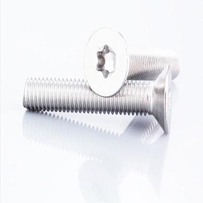 China Coarse Thread Stainless Steel Flat Socket Cap Screw Various Sizes for sale