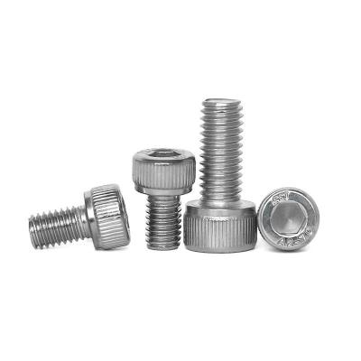 China 304 Stainless Steel Cap Head Bolts M4 Hexagon Socket Head Screw 5-55mm Length for sale