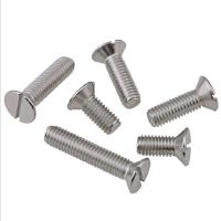 China 3mm a 60mm cabeça lisa de 304 parafusos de aço inoxidável na área industrial à venda