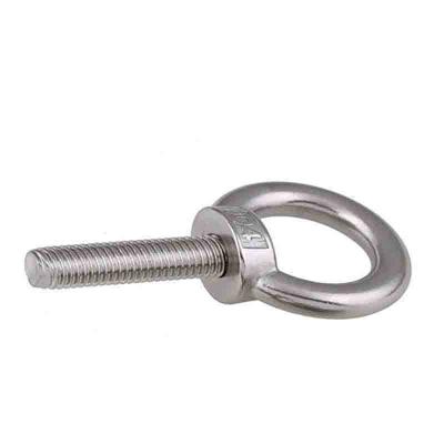 China Alloy Stainless Steel Hex Head Bolts Size M3-M24 Lifting Eye Bolt for sale
