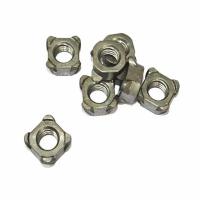 China Grade 4.8 Alloy Steel Square Weld Nuts M4 M5 M6 M8 for Construction Welding for sale