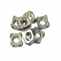 China Grade 4.8 Alloy Steel Square Weld Nuts M4 M5 M6 M8 for Construction Welding for sale