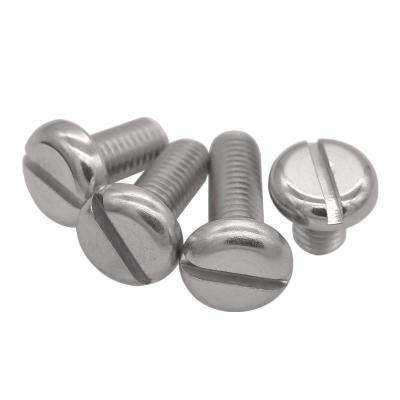 Cina La testa di acciaio inossidabile 304 avvita Pan Head Machine Screw scanalato M1.6 3-60mm DIN7982 in vendita