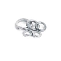 China SS201 M10 Split Lock Washer 15.2mm OD 5.2mm Thickness 201 Stainless Steel Fastener for sale