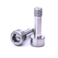 China SUS316 Half Thread Hex Socket Captive Panel Screw 40mm Length M2-M20 Diameter Range for sale