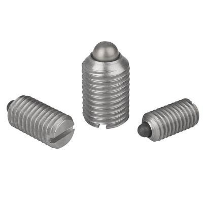 China JIS ANSI Stainless Steel Set Screws M12 With Ball Point for sale