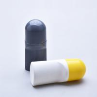 China 75mm All Plastic Deodorant Stick Bottle 100ml Capacity Empty Roll On Bottle for sale