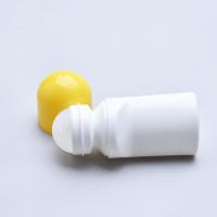 China 75ml Empty Plastic Roll On Deodorant Bottle Black White Custom Color for sale