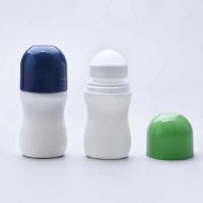 Cina la palla di rullo di plastica 90ml imbottiglia l'aspetto unico vuoto del ODM di colore dorato in vendita