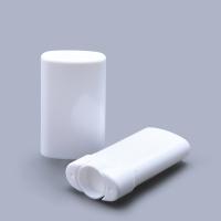 China White PP Plastic Deodorant Tubes Customized Color Round Shape for sale