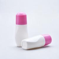 China Empty Plastic Roll On Deodorant Bottles 50ml PP Custom Color for sale
