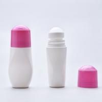 China Empty Plastic Roll On Deodorant Bottles 50ml PP Custom Color for sale
