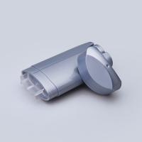 China Round Smooth Plastic Deodorant Tubes 80g Custom Logo Twist Up Stick Bottle for sale