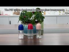 Customizable 50ml PET Roll On Bottle Leak-proof For Personal Care Products