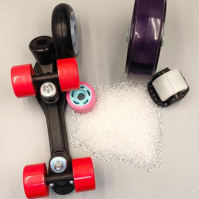 China Hydrolysis-resistant and high/low temperature resistant TPU raw materials are used in casters. for sale