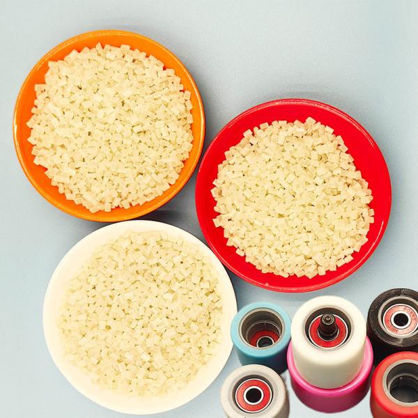 Quality Shock Absorption TPU Polyurethane Plastic Raw Granules Clear Color for sale