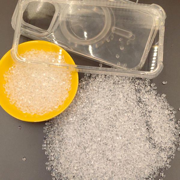 Quality Transparent Polyether Based TPU Pellets Extrusion For Injection Molding for sale