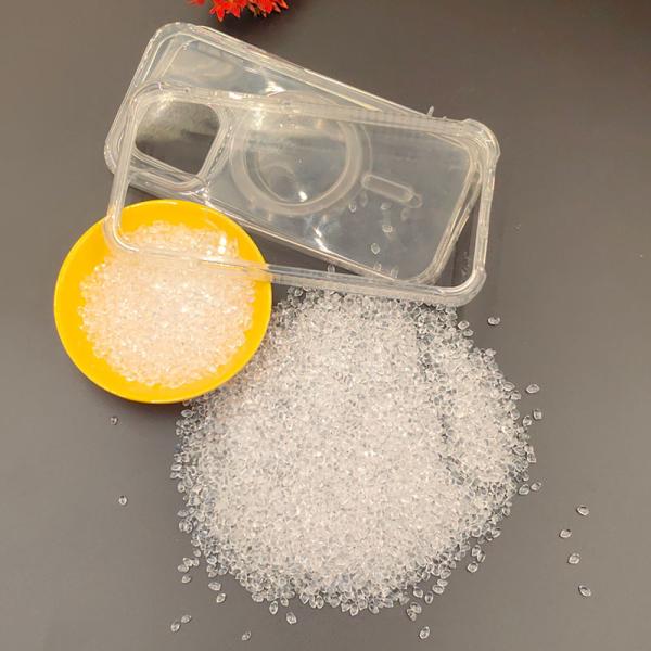 Quality Transparent Polyether Based TPU Pellets Extrusion For Injection Molding for sale