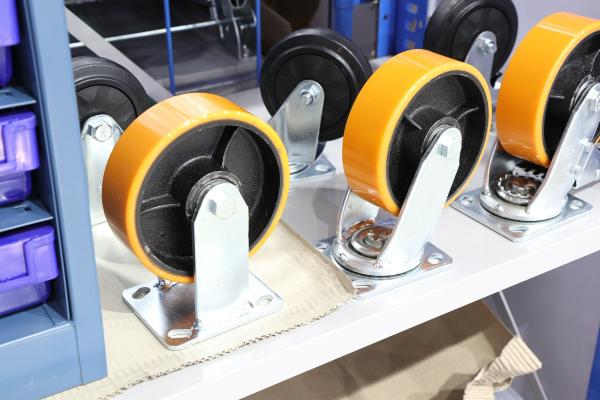 Quality Castor Quay Wheel Lagging Raw Material Fiber TPU Good Hardness Hydrolytic for sale