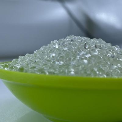 China Fiber-Modified TPU Material High Transparency Original Color Customizable High Molecular Weight Polymer for sale