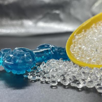 China Injection&Extrusion high transparent TPU raw materials transparency of 5-6mm for sale