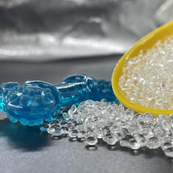 Quality Injection Extrusion High Transparent TPU Raw Materials Good Resilience 5-6mm Transparency for sale