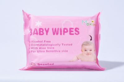 China Soft Gentle Antibacterial Wet Wipes For Babies , Individual Wet Hand Wipes for sale