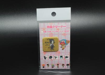 China Promotion Gift Cartoon Microfiber Phone Screen Cleaner Sticker , Eco-Friendly for sale