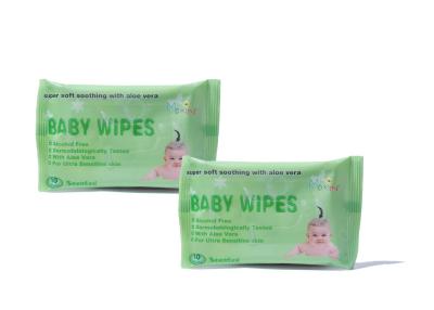 China Custom Chemical Free Antibacterial Wet Wipes For Babies Body And Hands for sale
