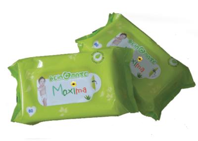 China Fresh Wet Ones Individually Wrapped Baby Wipes Antibacterial Hand Wipes 80pcs​ for sale