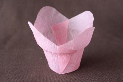 China Hot Pink,baby blue cake tulip cup for sale