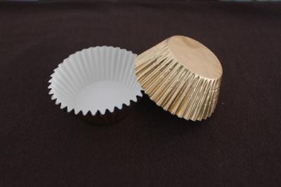 China colorful greaseproof foil cake cup for sale