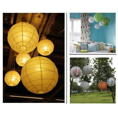 China Chinese handmade Round paper lanterns for sale