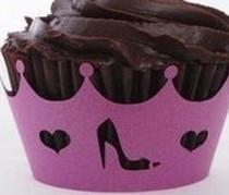 China Nice color cupcake wrappers for cake decorate for sale