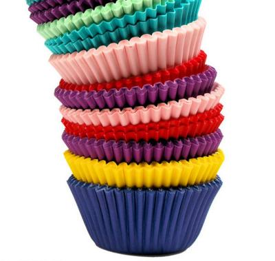 China colorful greaseproof cake cup Wholesales for sale